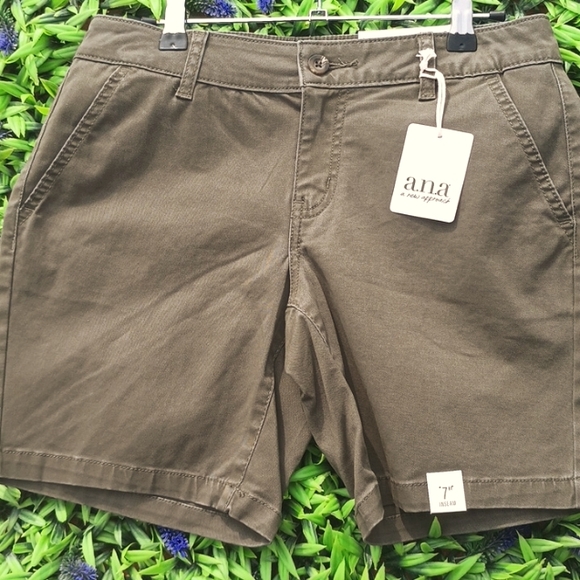 a.n.a | Shorts | Ana Midrise Midi Short | Poshmark